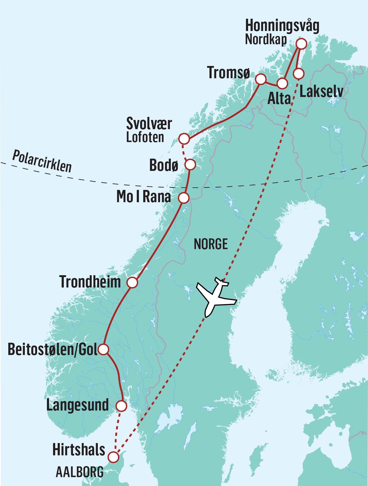 Rejse til Nordkap og Lofoten i 2023 | Oplev Norge med NILLES